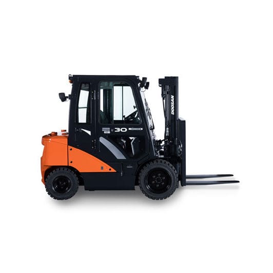 Diesel forklift - D20S-7 - Daewoo Industrial Vehicles - ride-on ...