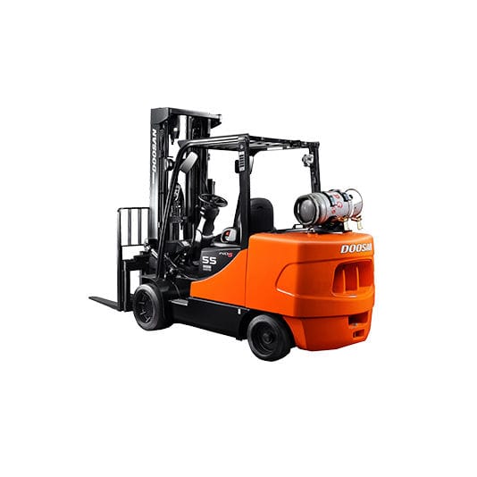 LPG forklift - GC35S-5 - Daewoo Industrial Vehicles - ride-on / loading ...