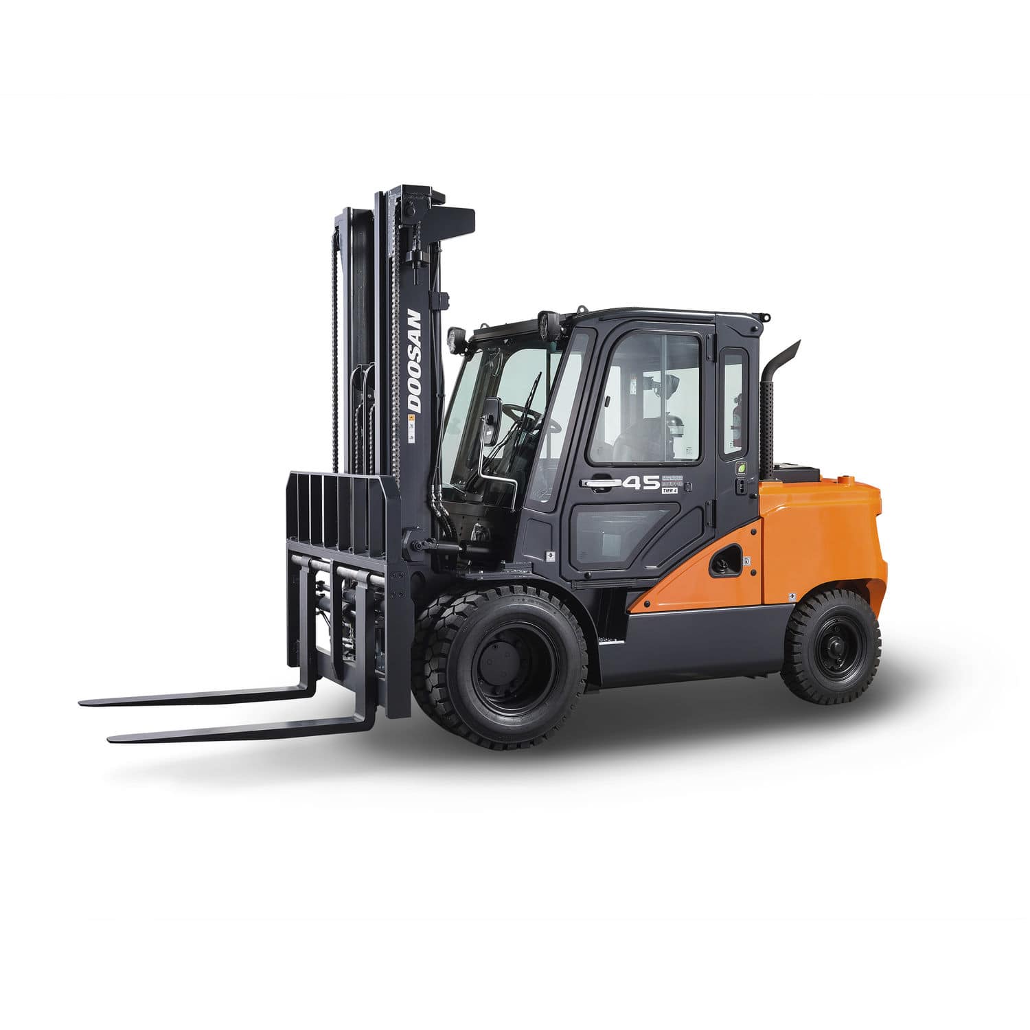 Diesel forklift - D35S-7 - Daewoo Industrial Vehicles - ride-on / handling / industrial
