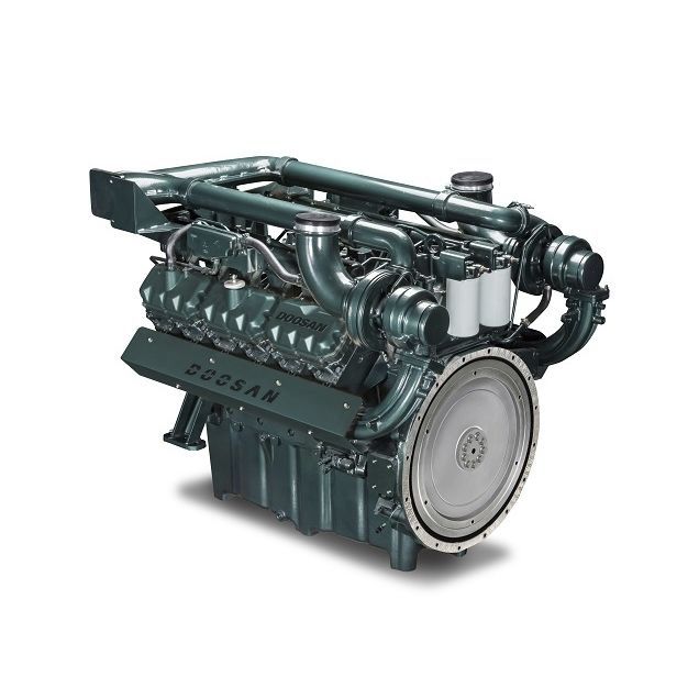 Diesel engine - DP222CA - HD HYUNDAI INFRACORE - 12-cylinder / turbo ...