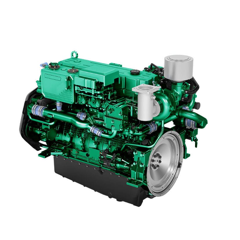 Diesel engine - 4L126C - HD HYUNDAI INFRACORE - 6-cylinder / turbo ...