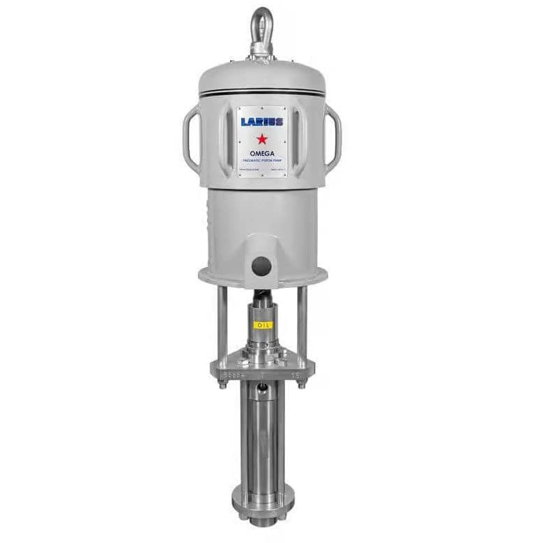 Piston pump - Omega 15:1 - LARIUS SRL - water / pneumatic / self-priming