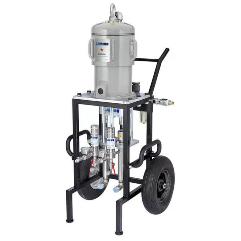 Resin dosing dispenser - 2K OMEGA 40:1 - LARIUS SRL - with piston pump ...