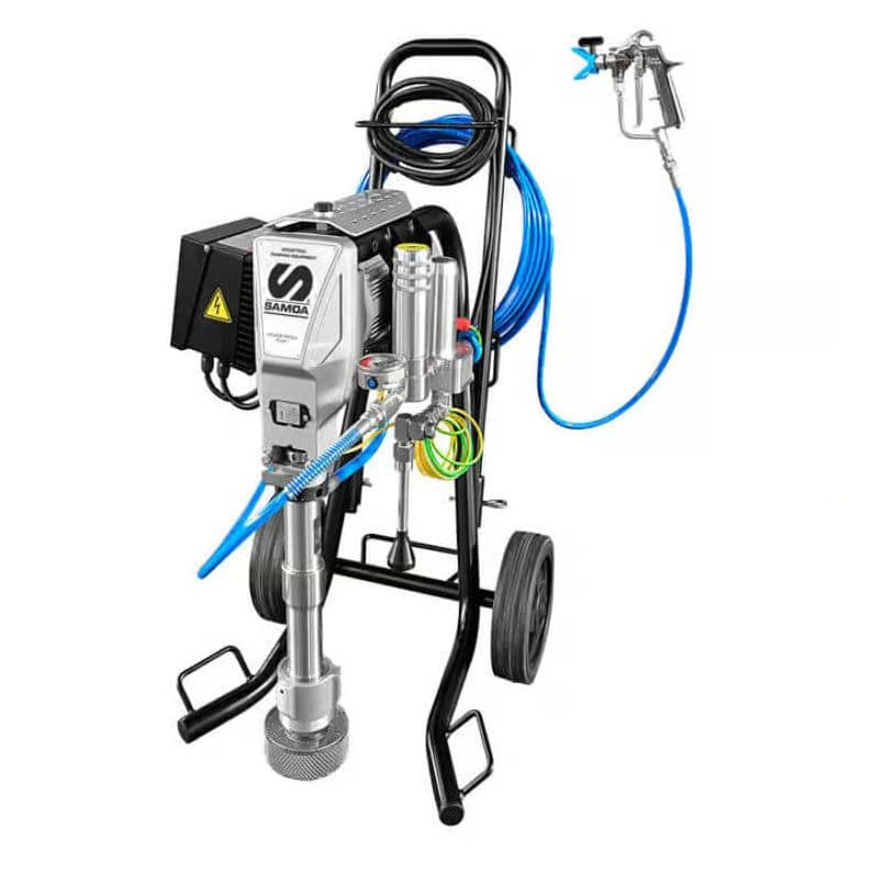 Mobile spray unit - DRAGON - LARIUS SRL - paint / electric / airless