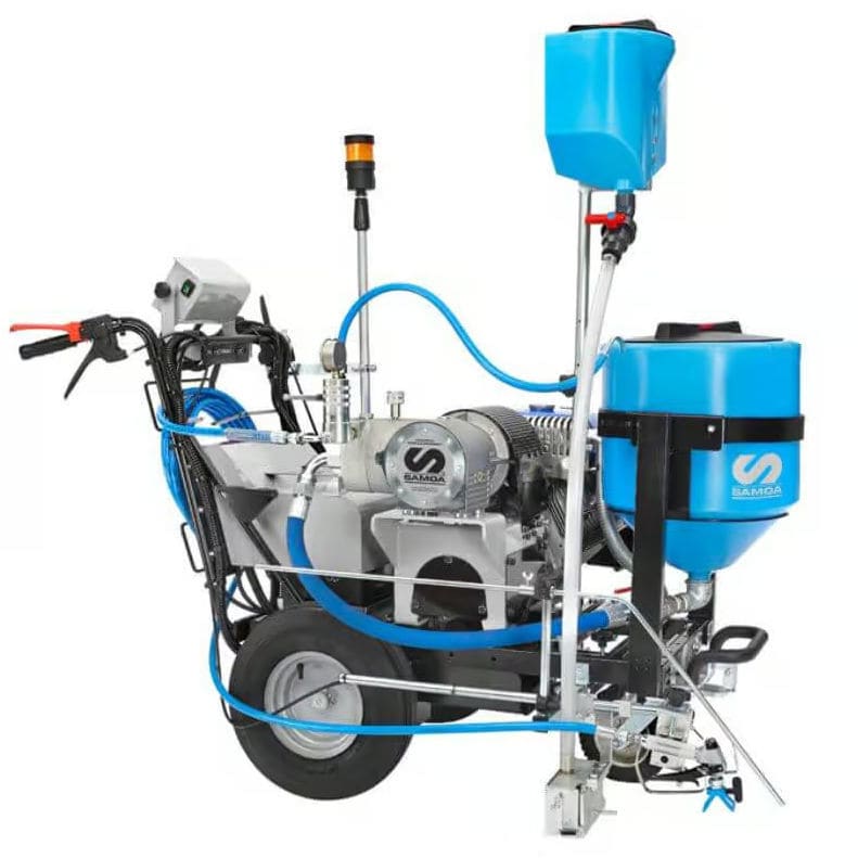 Mobile spray unit - Giotto - LARIUS SRL - paint / pneumatic / airless