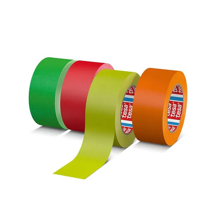 Marking adhesive tape - 4671 - Tesa - fastening / acrylic / rubber