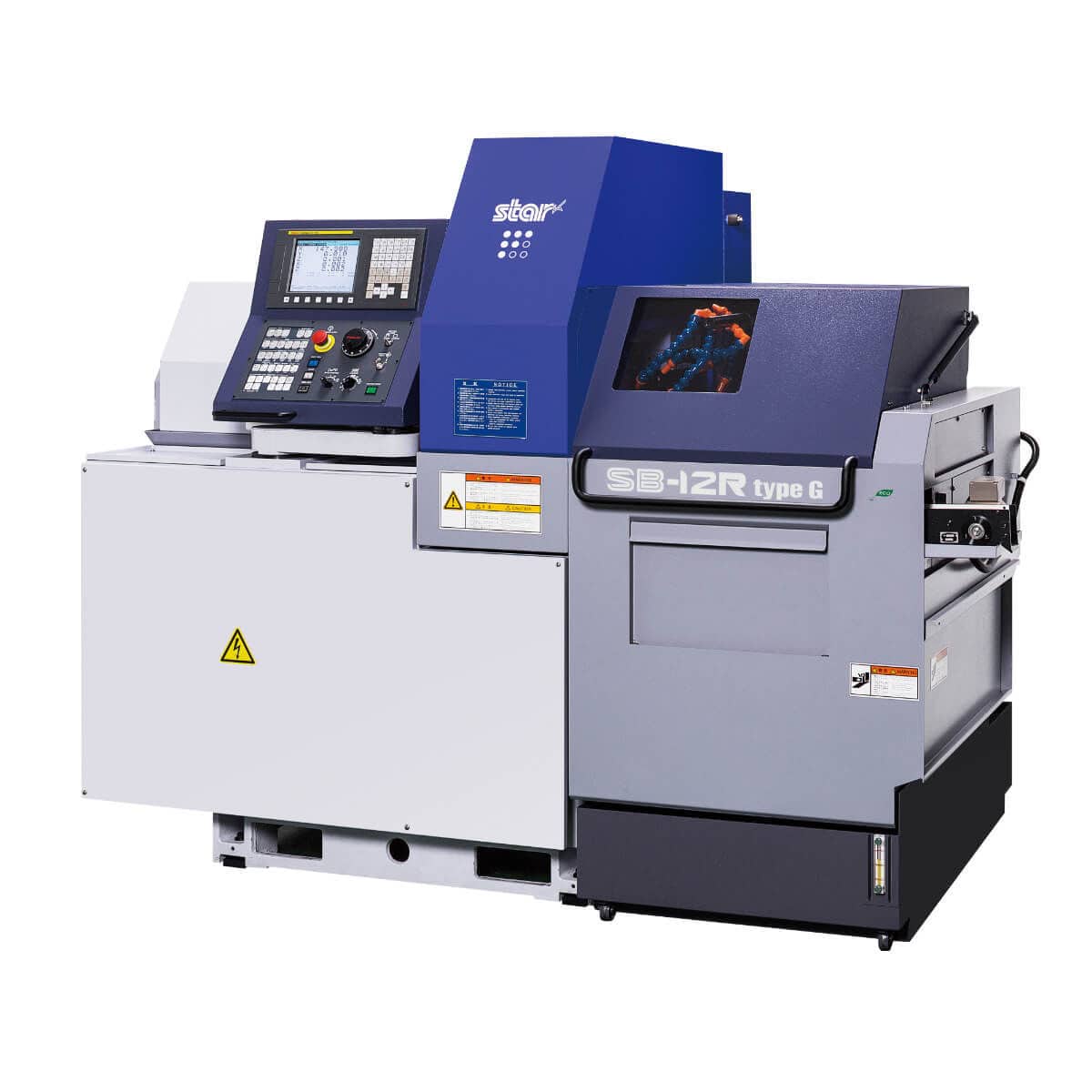 CNC Swiss lathe - SB-12R type G - Star Micronics Machine Tools - 3-axis