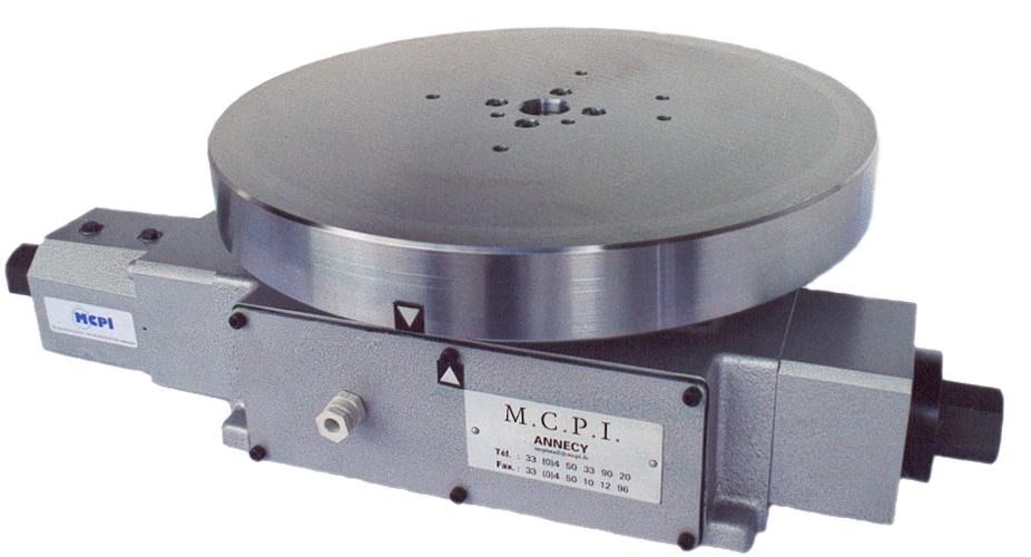 Pneumatic rotary indexing table - max. 200 kg | P300 - MCPI SAS ...
