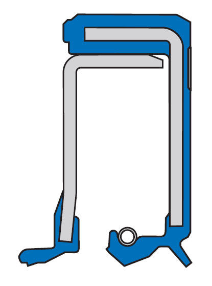 Metal seal - MSS 1 series - Simrit - shaft