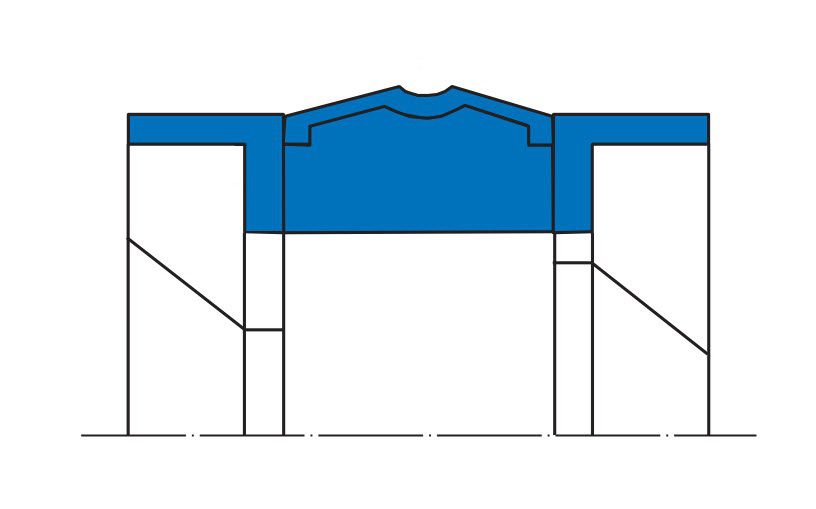 O-ring seal - SIMKO 320 - Simrit - piston / double-acting