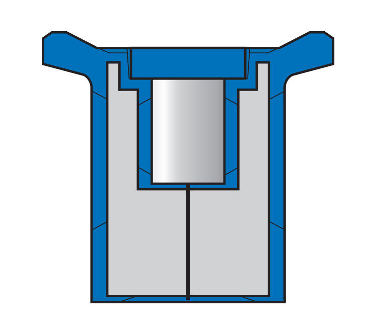 Lip seal - TDUOP M - Simrit - aluminum / piston / pneumatic