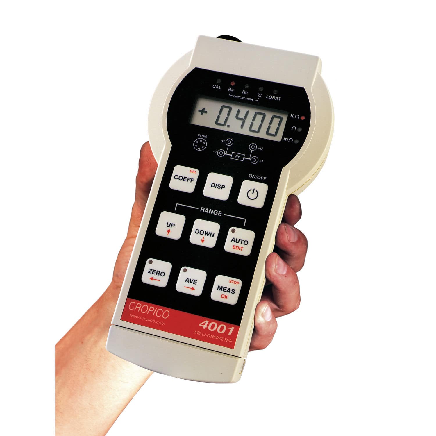 Digital milliohmmeter - DO4000 - Seaward - portable / 4-wire / rugged