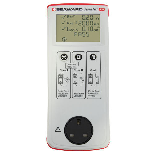 PAT tester - PrimeTest 100 - Seaward - insulation / continuity ...