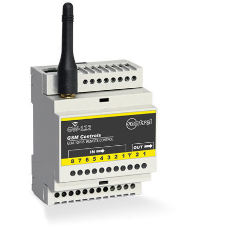 GSM communication module - GW-42 - Contrel elettronica - GPRS / DIN rail