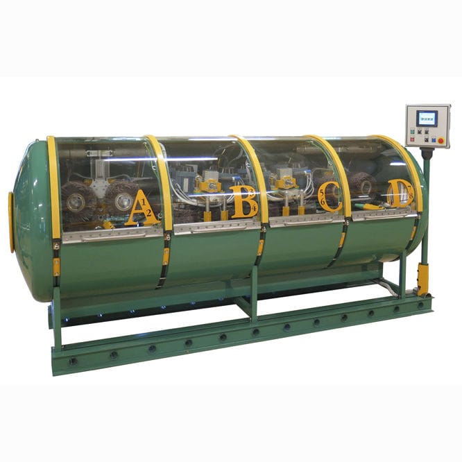 Finishing deburring machine - FLADDER® LS - Fladder - metal parts / for ...