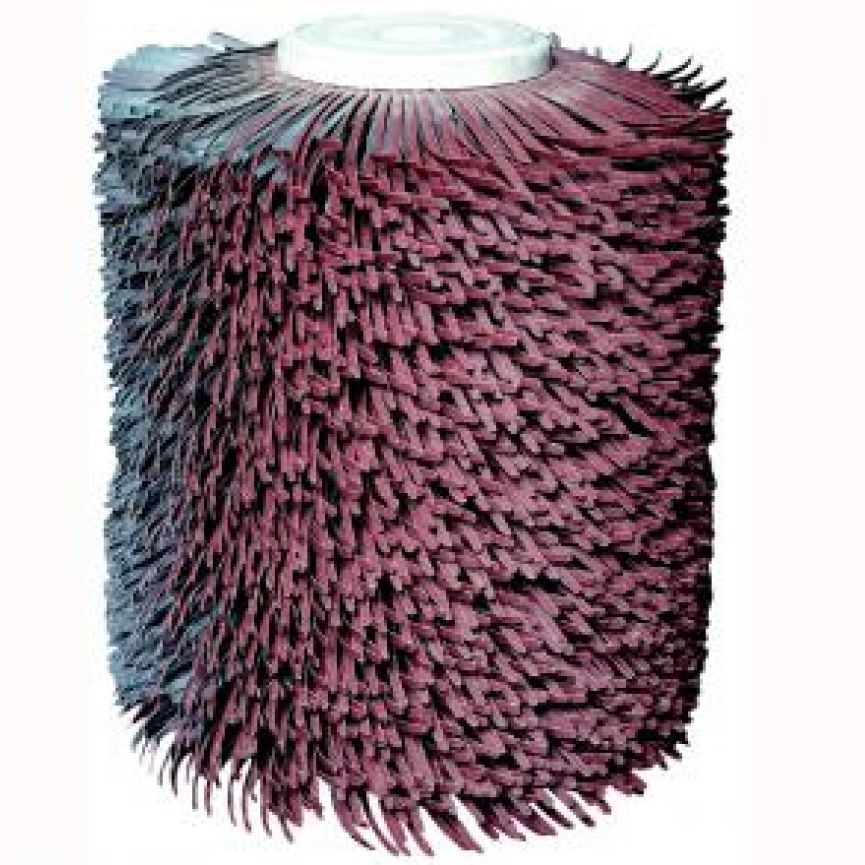 Cylindrical brush - 250309xx - Fladder - abrasive / polyester