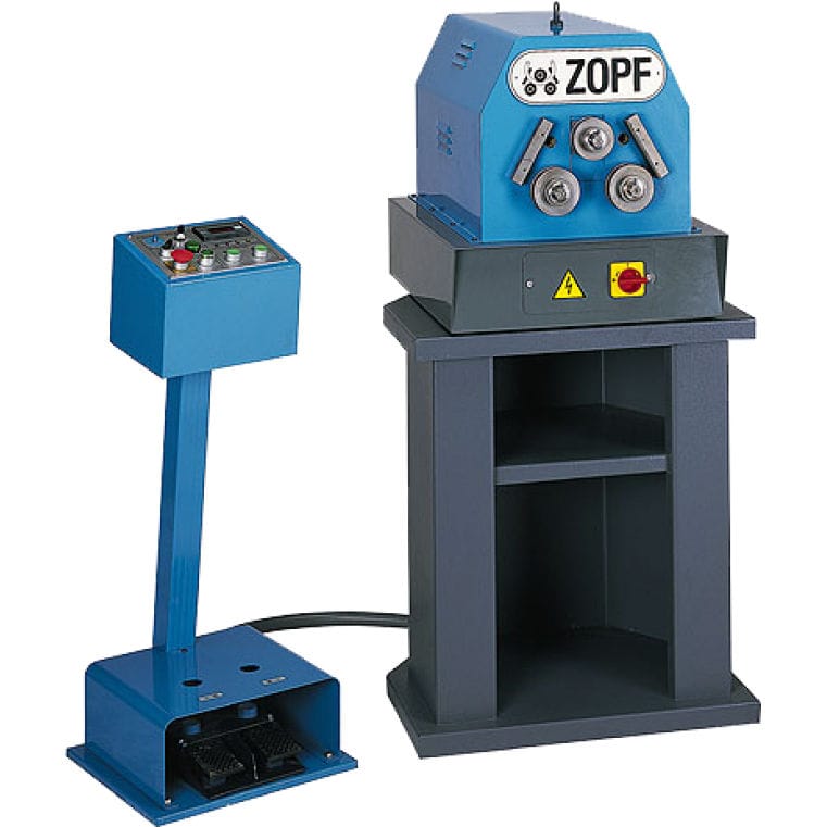 Hydraulic bending machine - ZB 30 - Zopf - tube / profile / 3 drive rollers