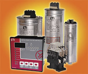 PFC capacitor - CP series - ETI - cylindrical / three-phase / low-voltage