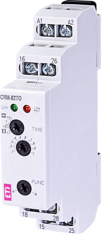 Analog time relay - 002470074 - ETI - time delay / multi-function / DIN ...