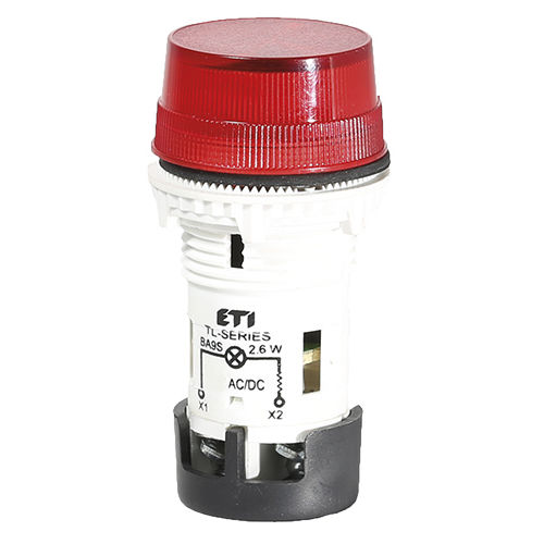 Steady indicator light - 004770221 - ETI - panel-mount / IP65 / round