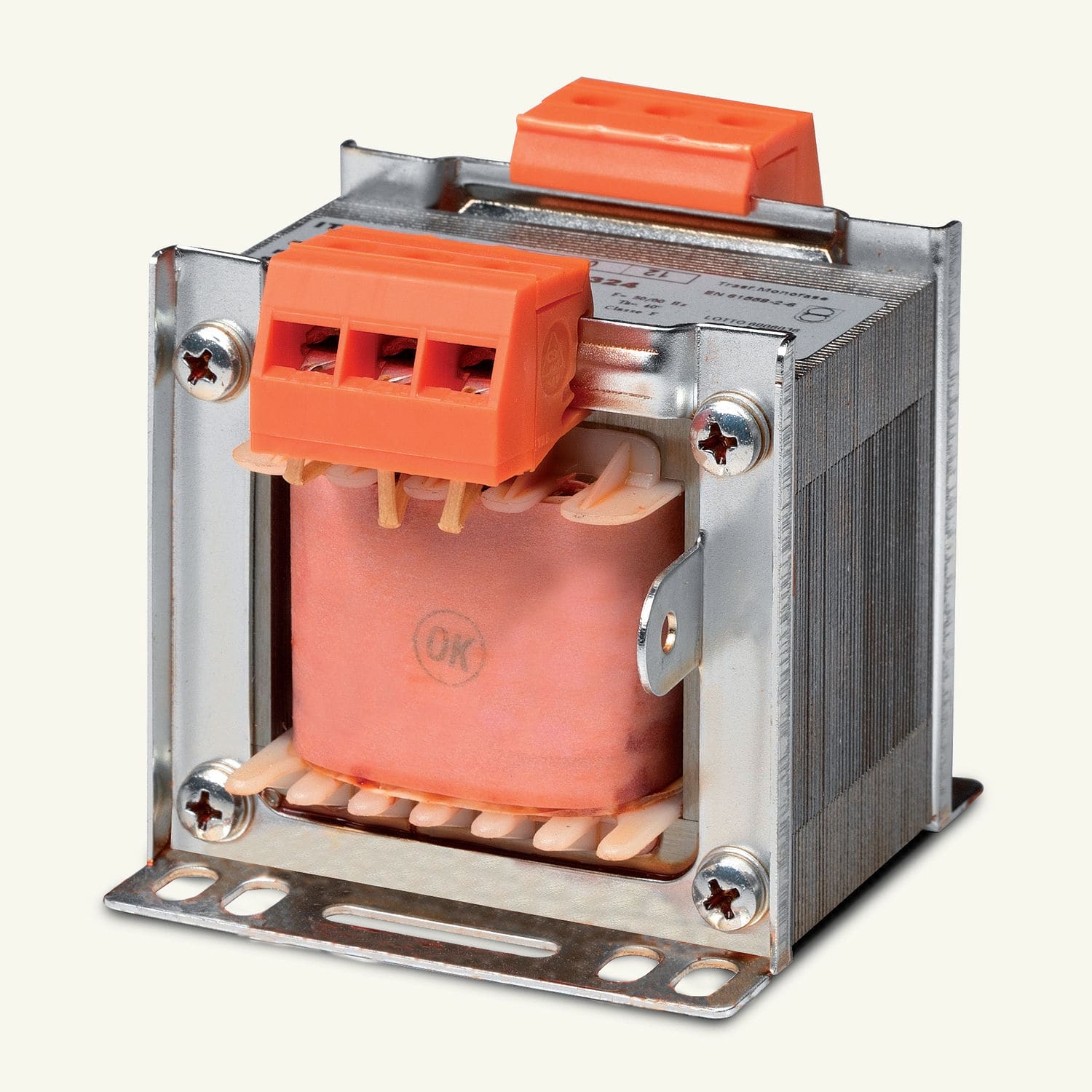 Protection transformer - 003801013 - ETI - isolation / dry / single-phase