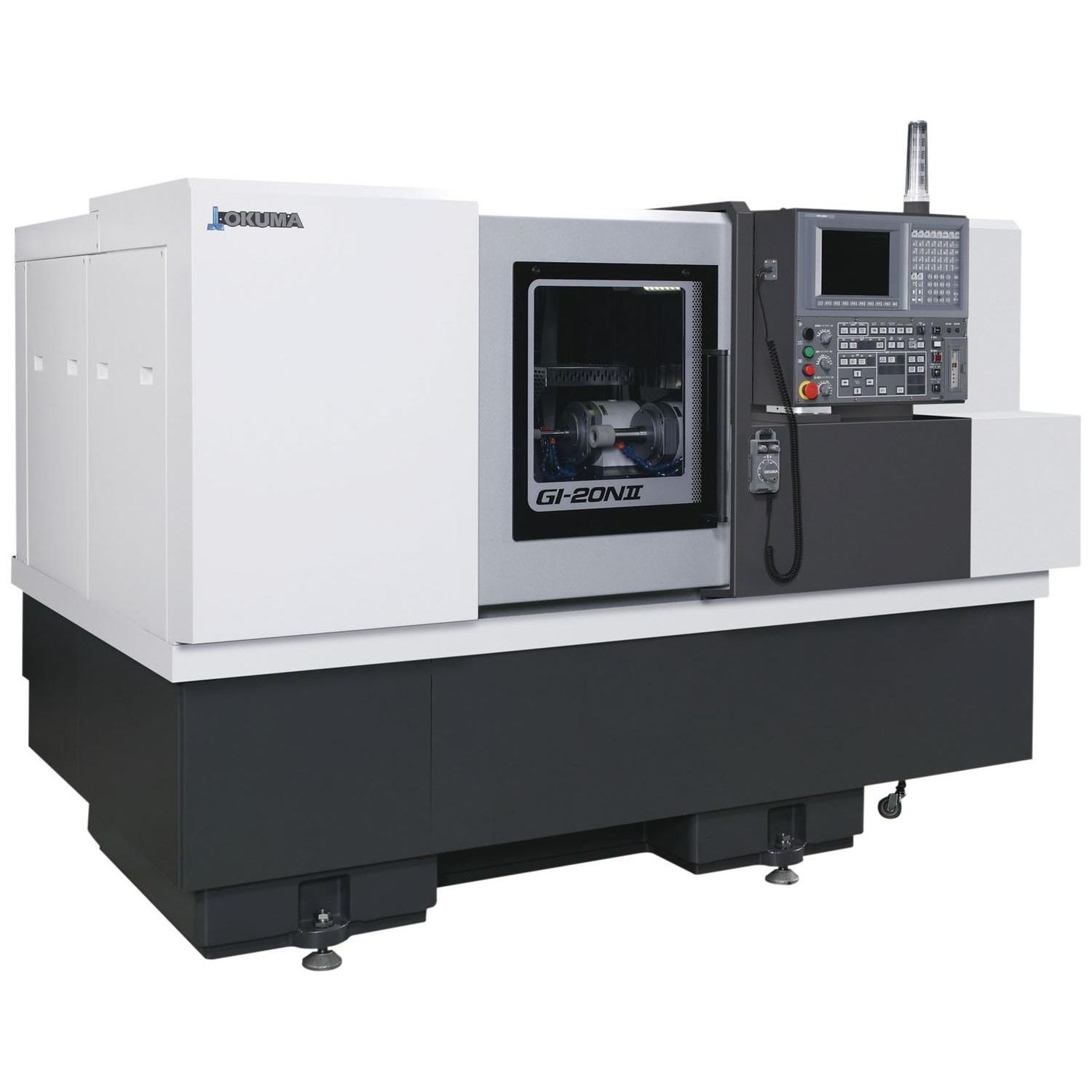 Workpiece grinding machine - GI-20NII - OKUMA EUROPE GMBH - CNC / high ...