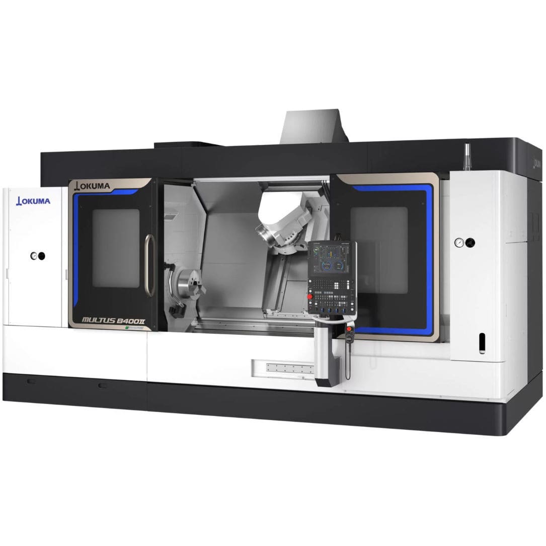CNC milling-turning center - MULTUS B400II - OKUMA EUROPE GMBH ...