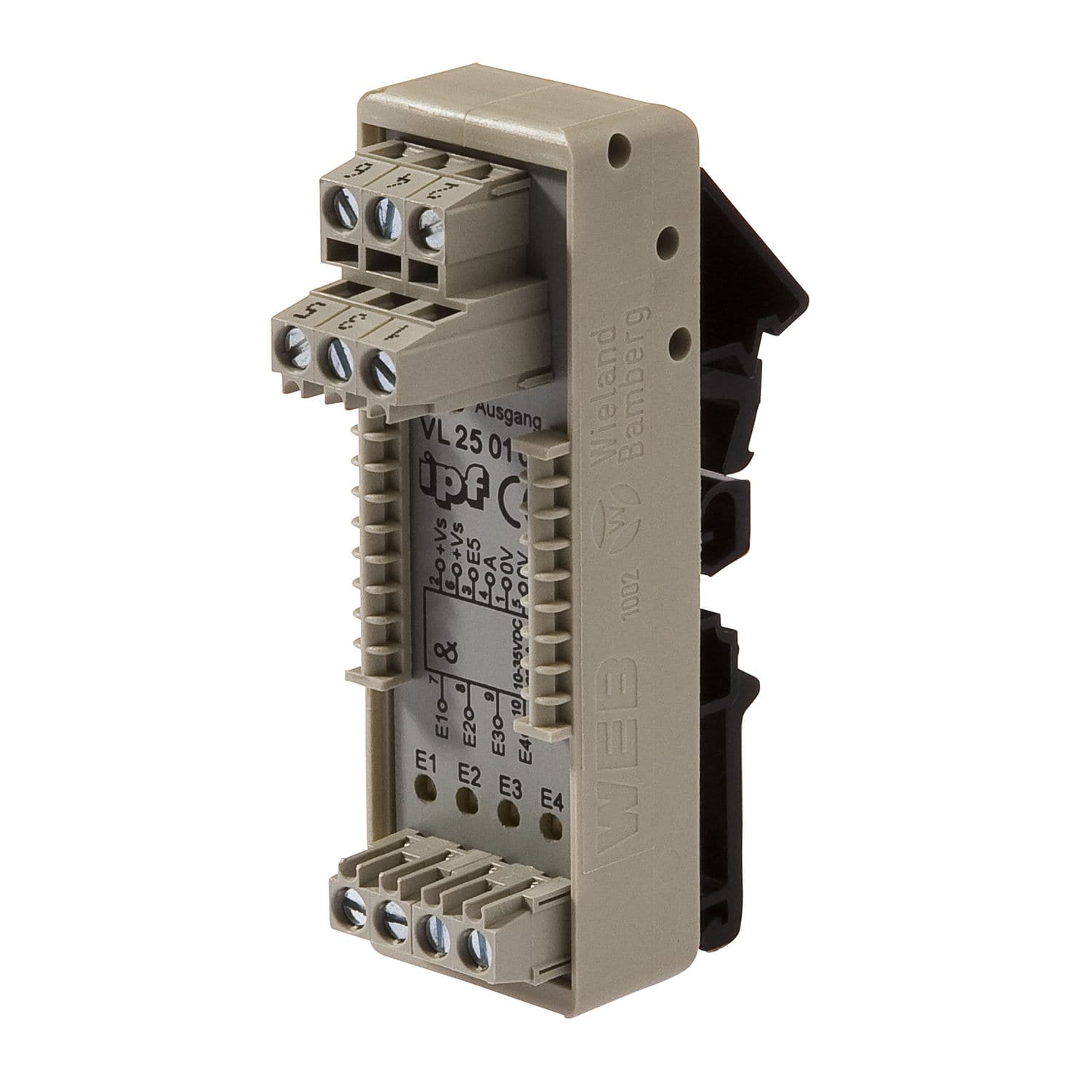 DIN rail logic module - VL250100 - ipf electronic gmbh - integrated ...