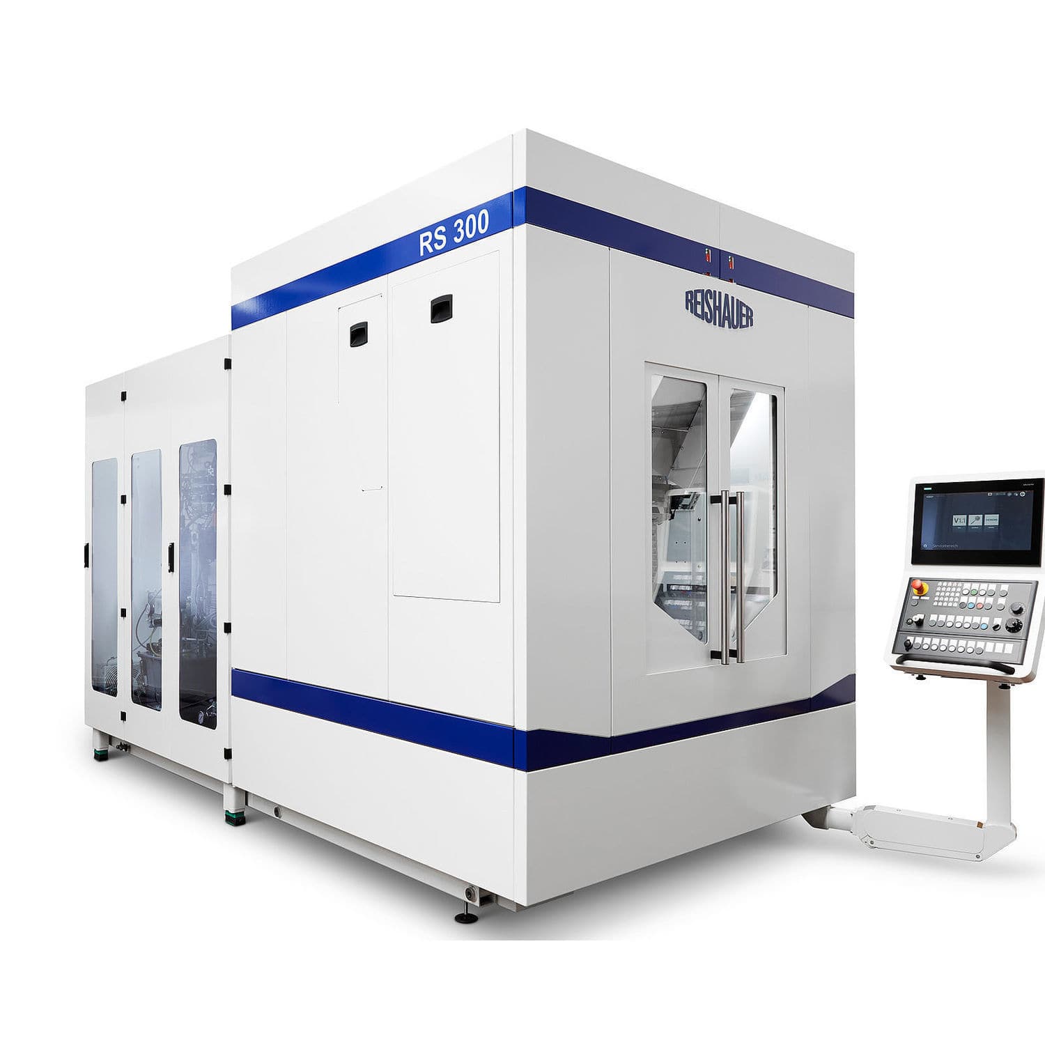 CNC gear skiving machine - RS 300 - Reishauer - with adjustable angle ...