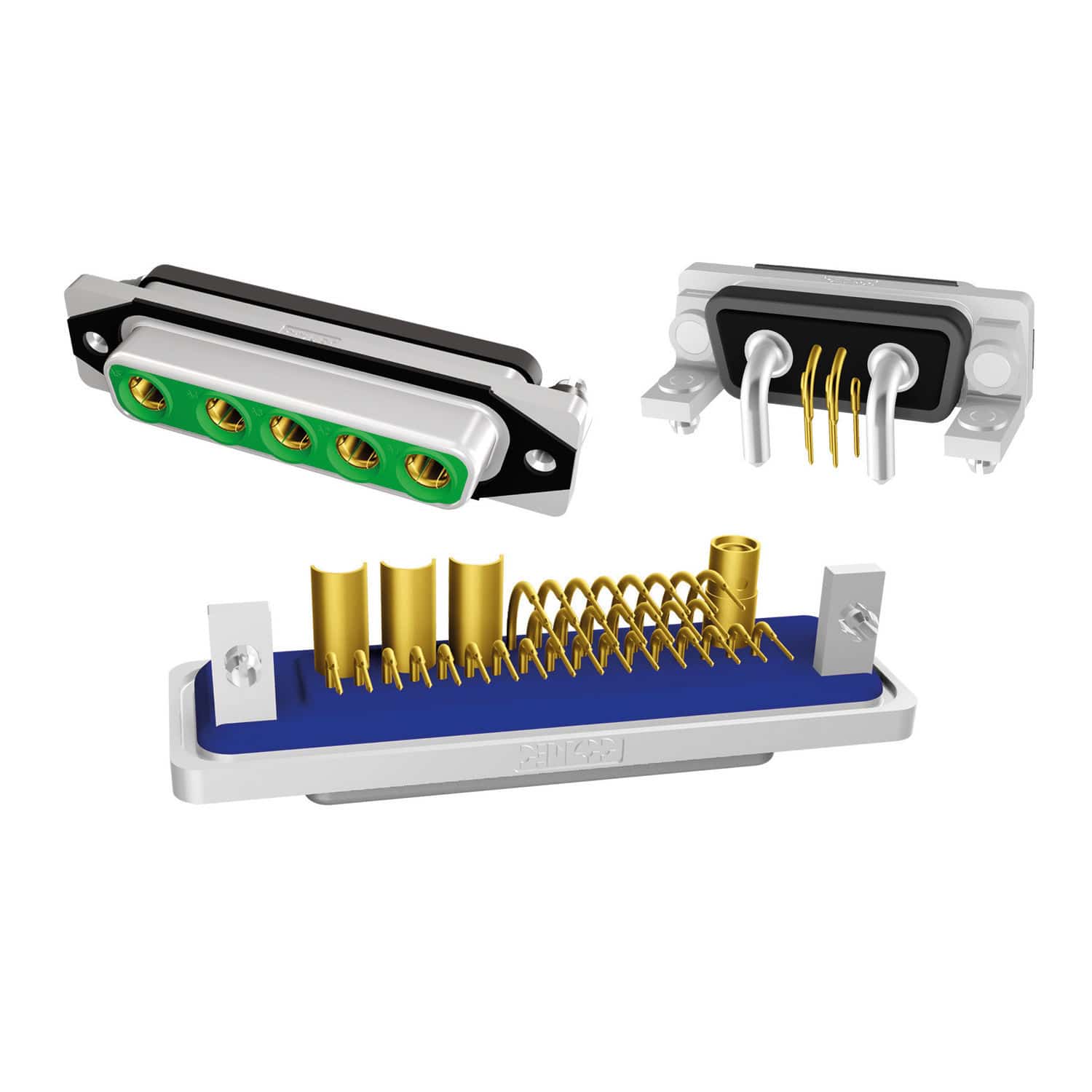 Hybrid connector - CONEC Elektronische Bauelemente GmbH - D-sub / male ...
