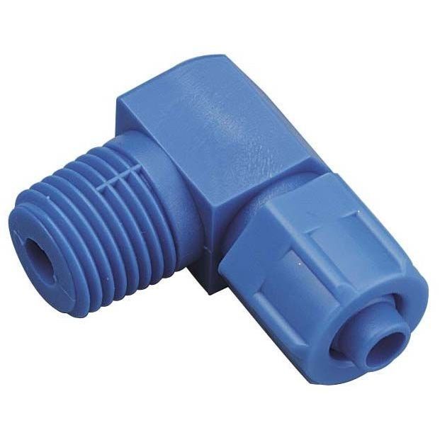 Pneumatic fitting - A-WEk-POM-bl series - Timmer GmbH - quick / 90 ...