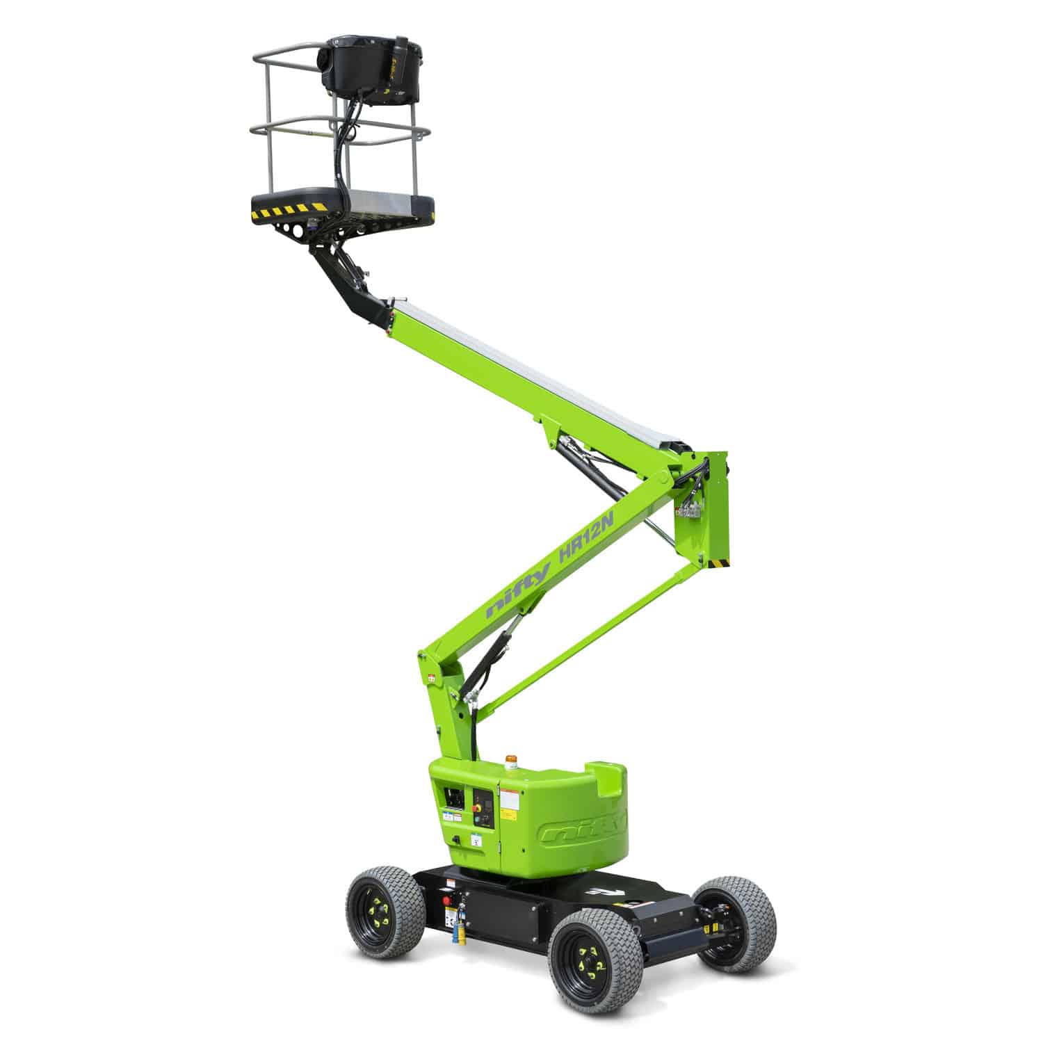 Self-propelled articulated boom lift - HR12NE - Niftylift - electric ...