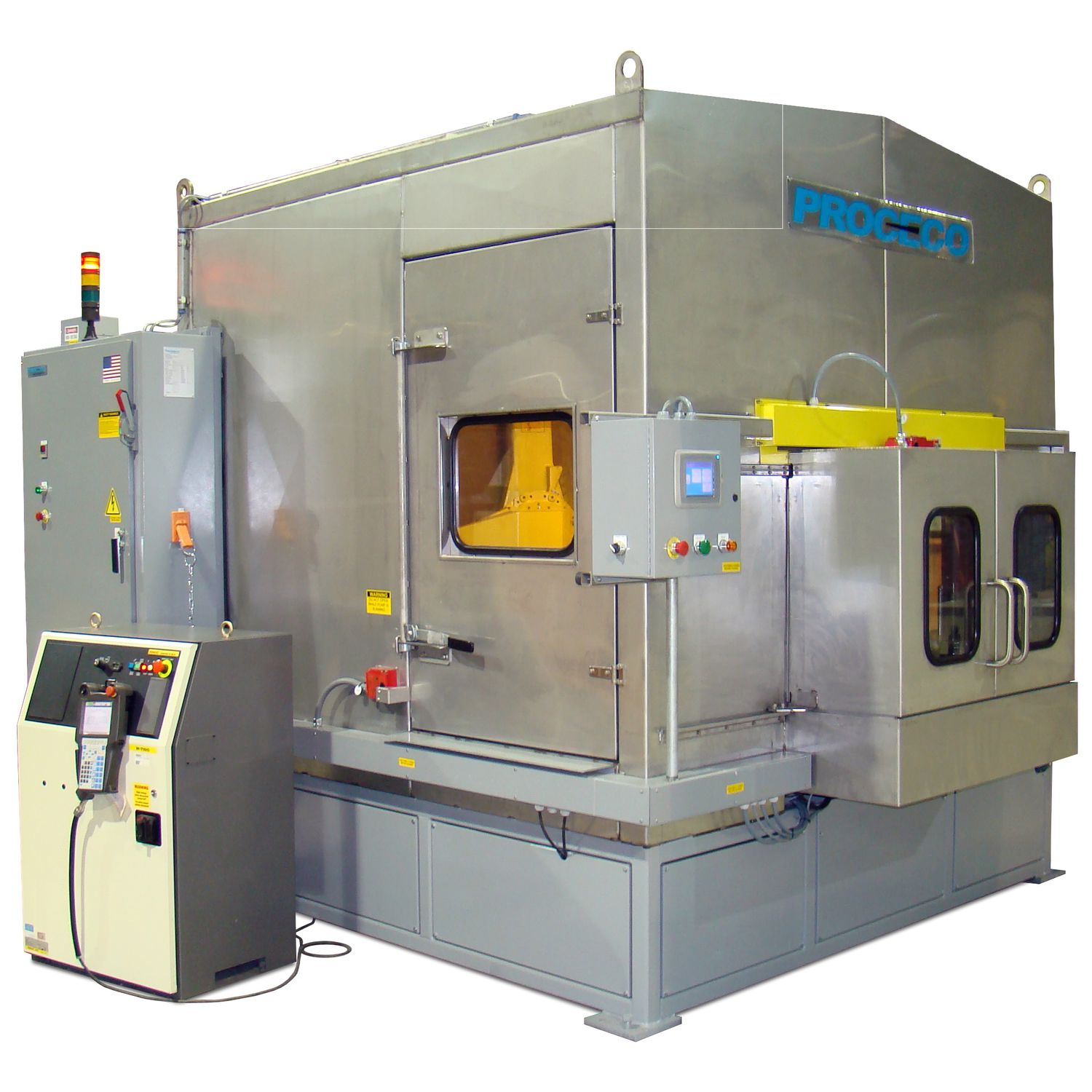 Water cleaning machine - RDB-700 - PROCECO - spray / automatic / process