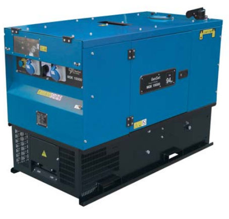 Diesel generator set - 230 V | MG 15000 SS-K - Genset - single-phase ...