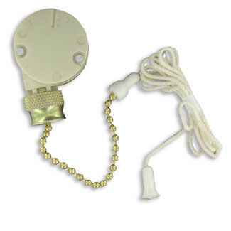 Cable-pull switch - 1689 - Leviton - single-pole / electromechanical