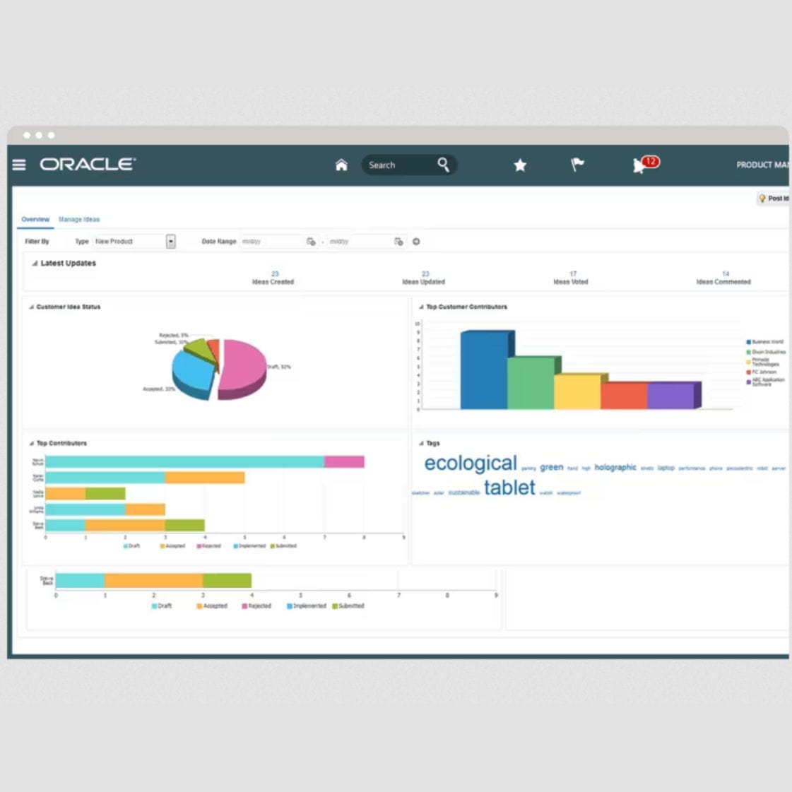 Management software - PLM - Oracle - analysis / quality / design