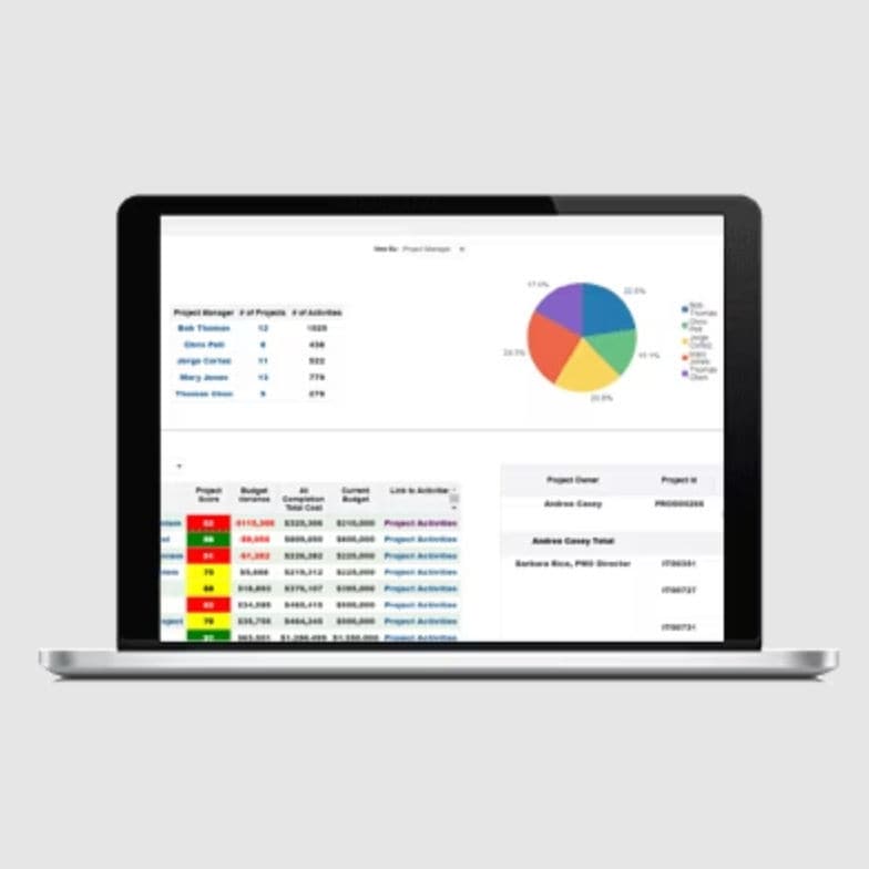 Project management software - Primavera Analytics - Oracle ...