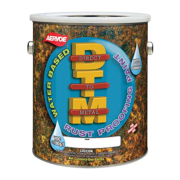 Rust-proof paint - 3 series - Aervoe - water-based / for metal / for wood