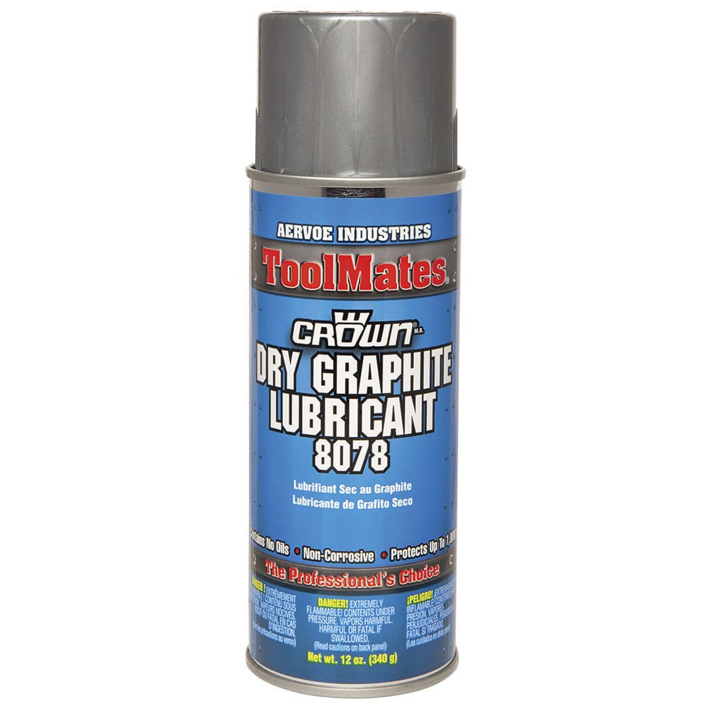 Graphite bonded coating - 8078 - Aervoe - dry lubricant