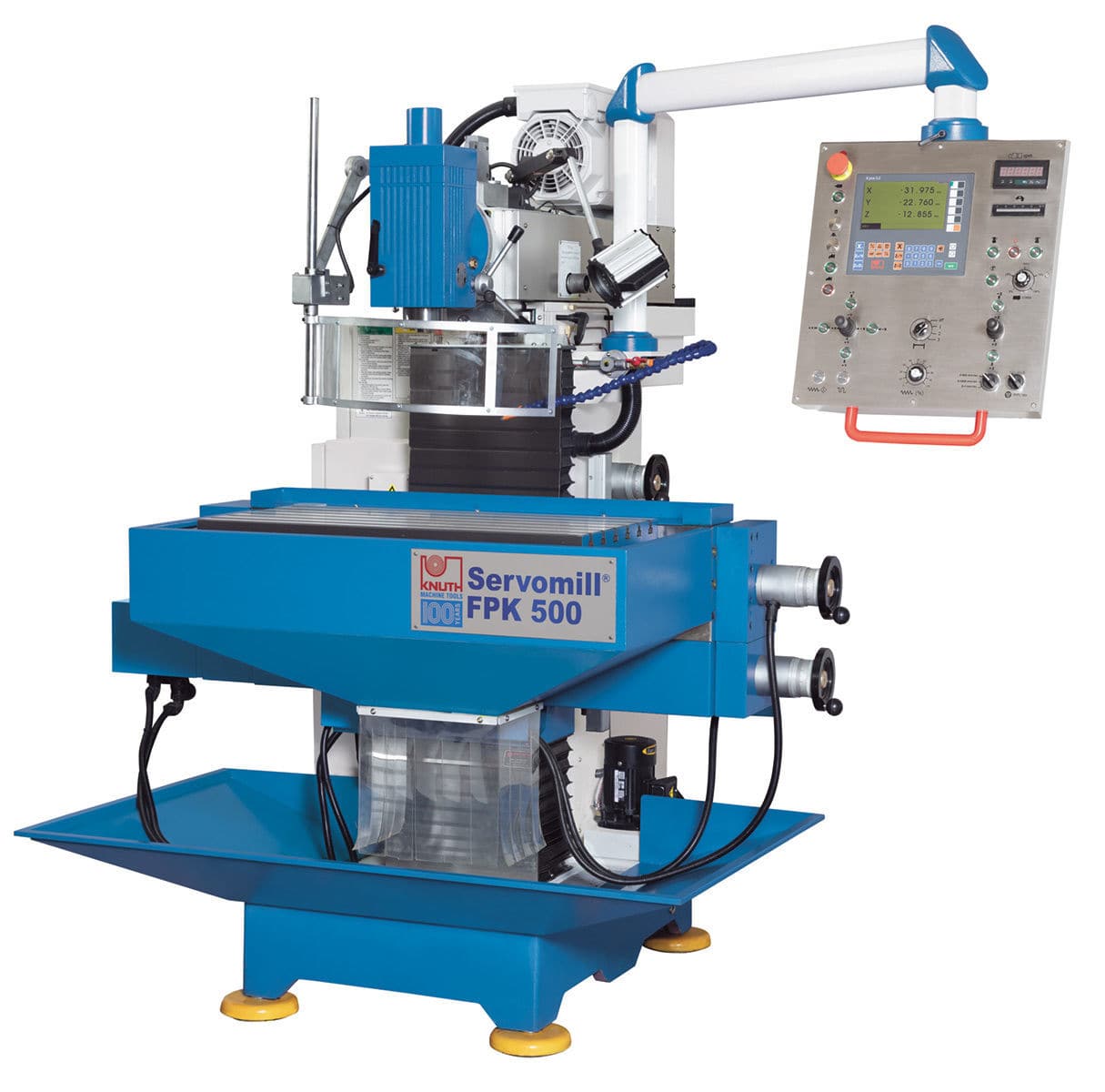 3-axis milling machine - Servomill® FPK 500 - Knuth Machine Tools ...