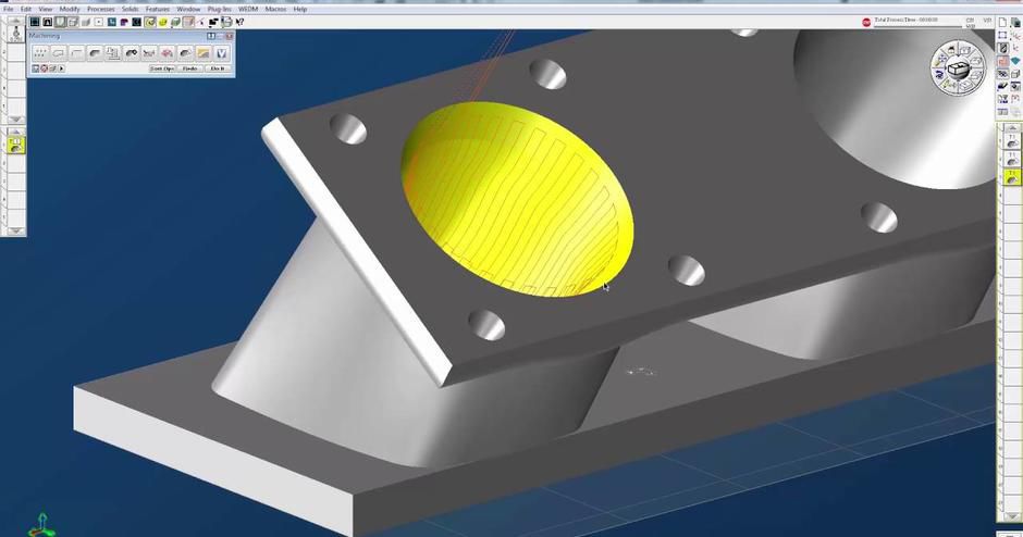 Interface software - 5-Axis Porting - GibbsCAM - programming / control ...