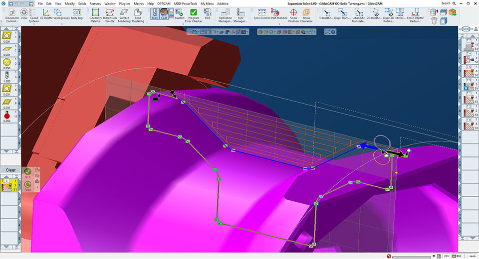 Interface software - GO Turning - GibbsCAM - programming / control ...