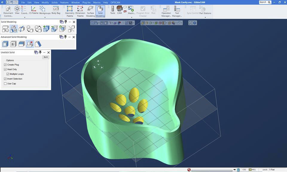 Programming software - GO Solid Milling - GibbsCAM - CAD / modeling ...