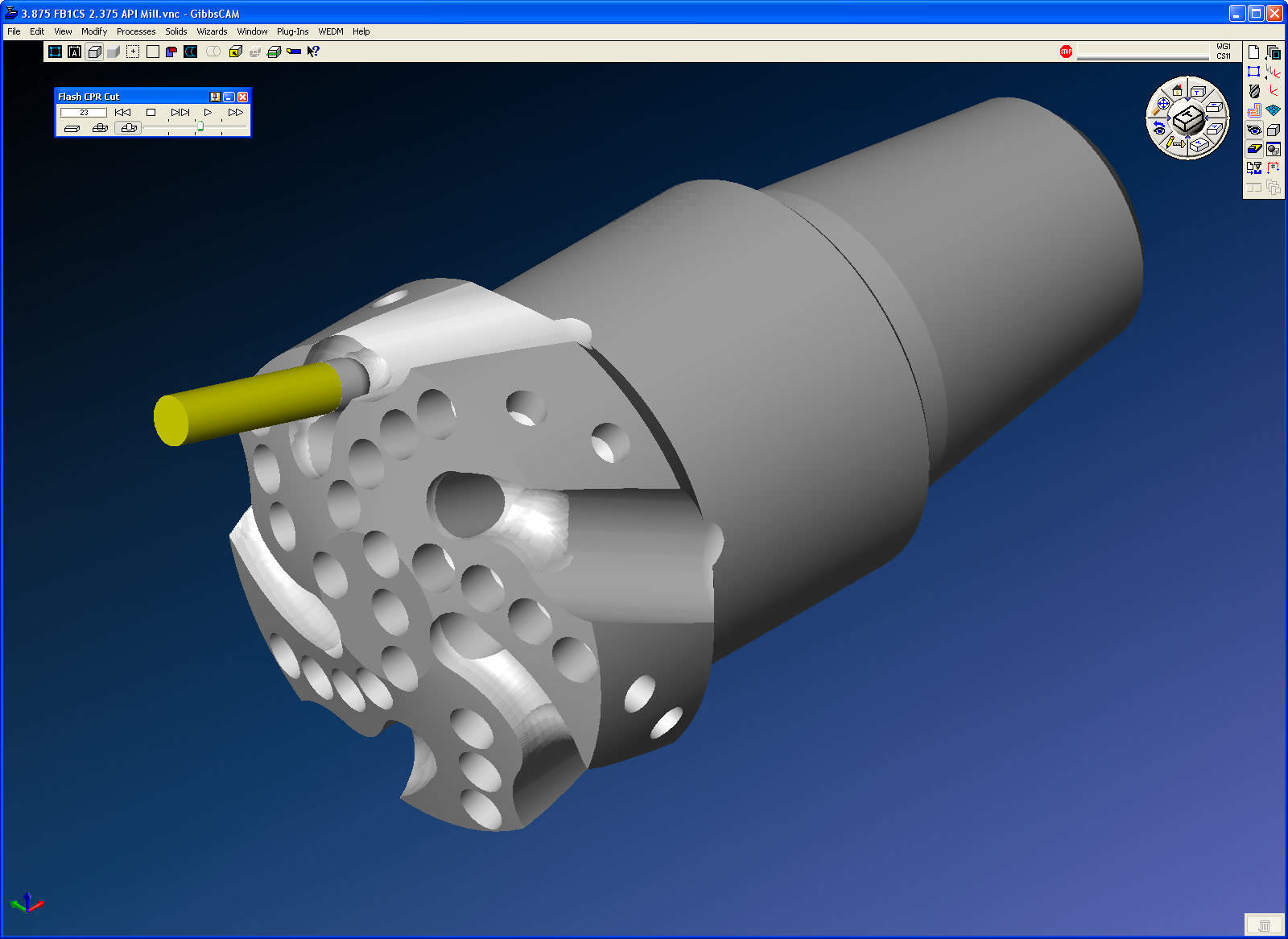 Programming software - MTM - GibbsCAM - interface / CAM / machining