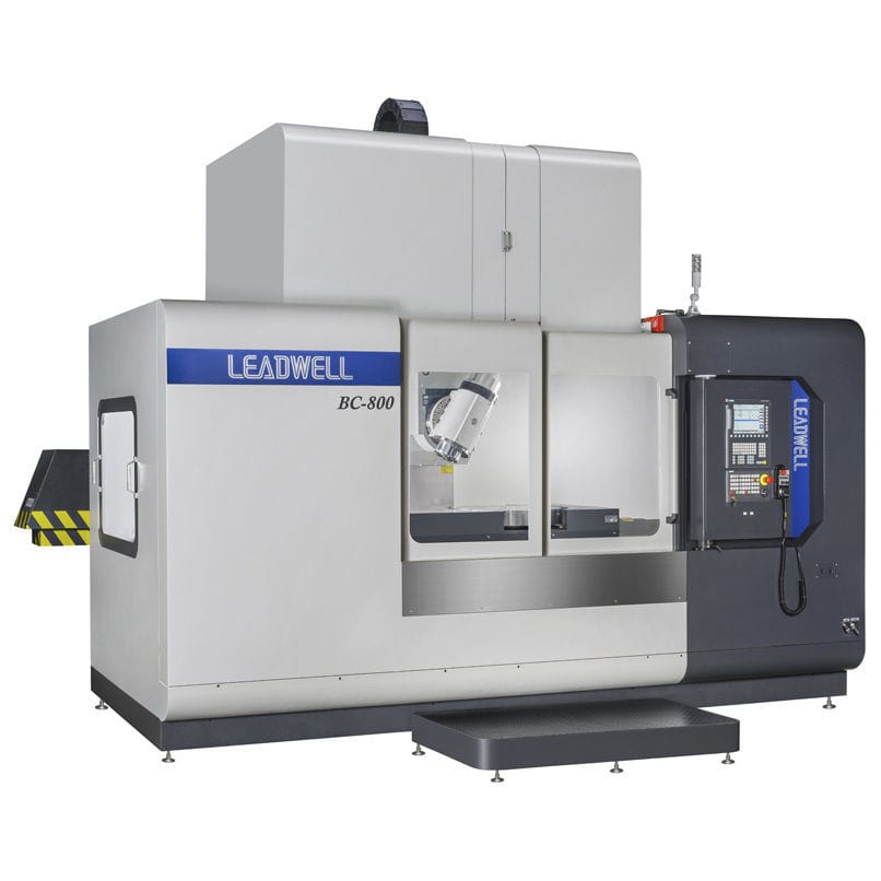 5-axis CNC machining center - BC series - LEADWELL - vertical / with ...