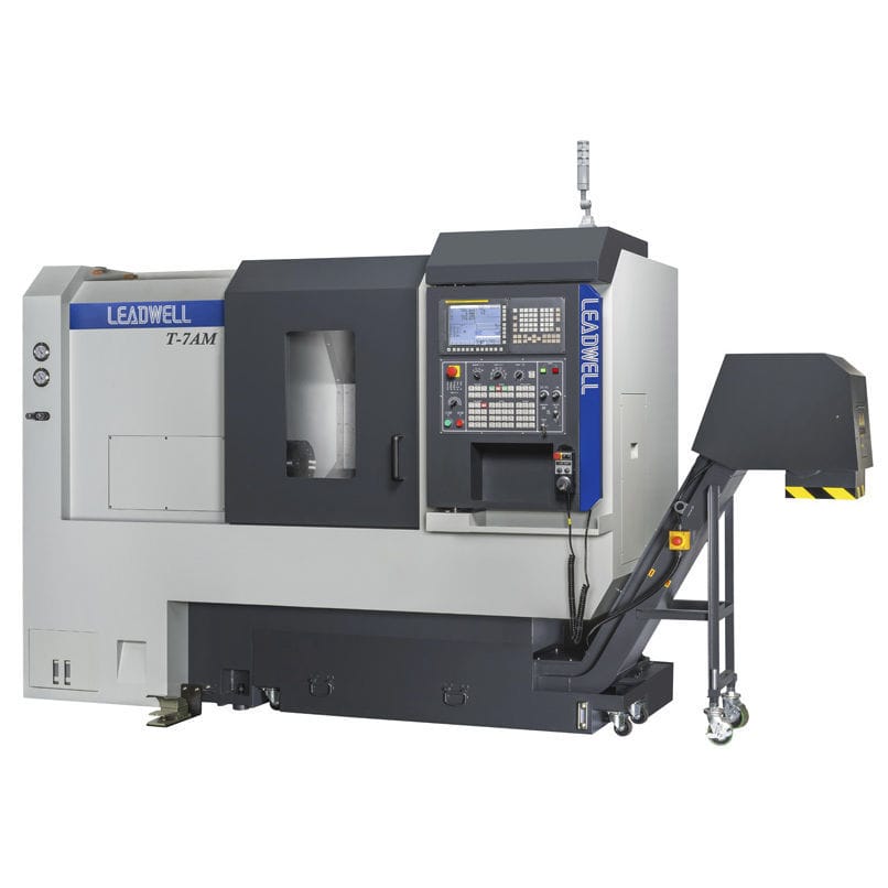 CNC turning center - T-7 series - LEADWELL - 2-axis / high-productivity ...