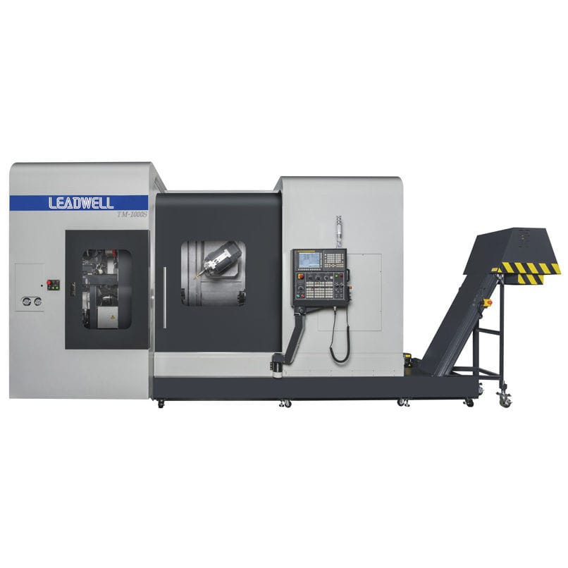 CNC turning center - TM series - LEADWELL - 3-axis / A2-8 / 40 tools