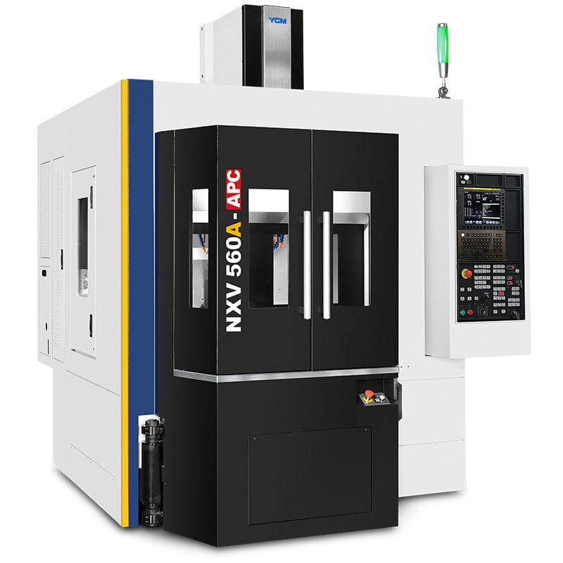 3-axis CNC machining center - NXV560A-APC - YCM (Yeong Chin) - vertical ...