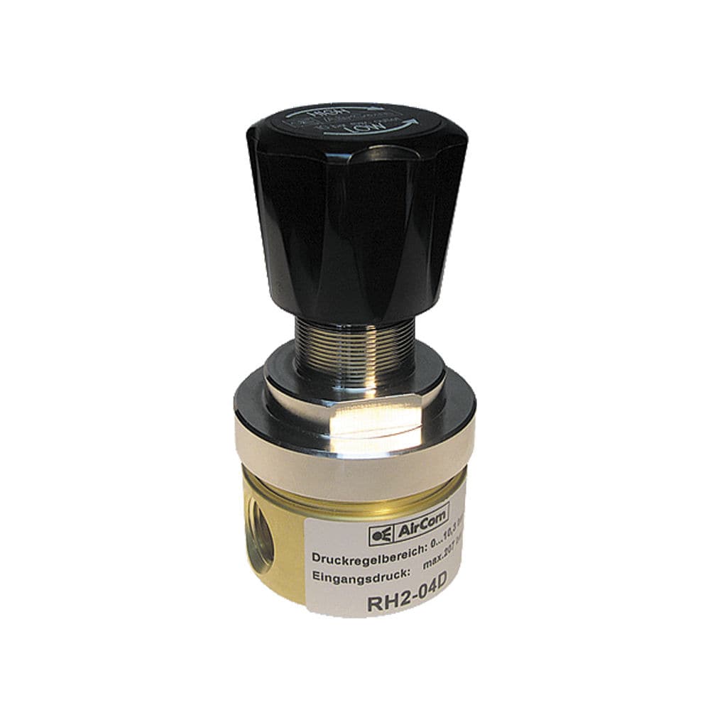 Compressed air pressure regulator - RH2-04 series - AirCom Pneumatic ...