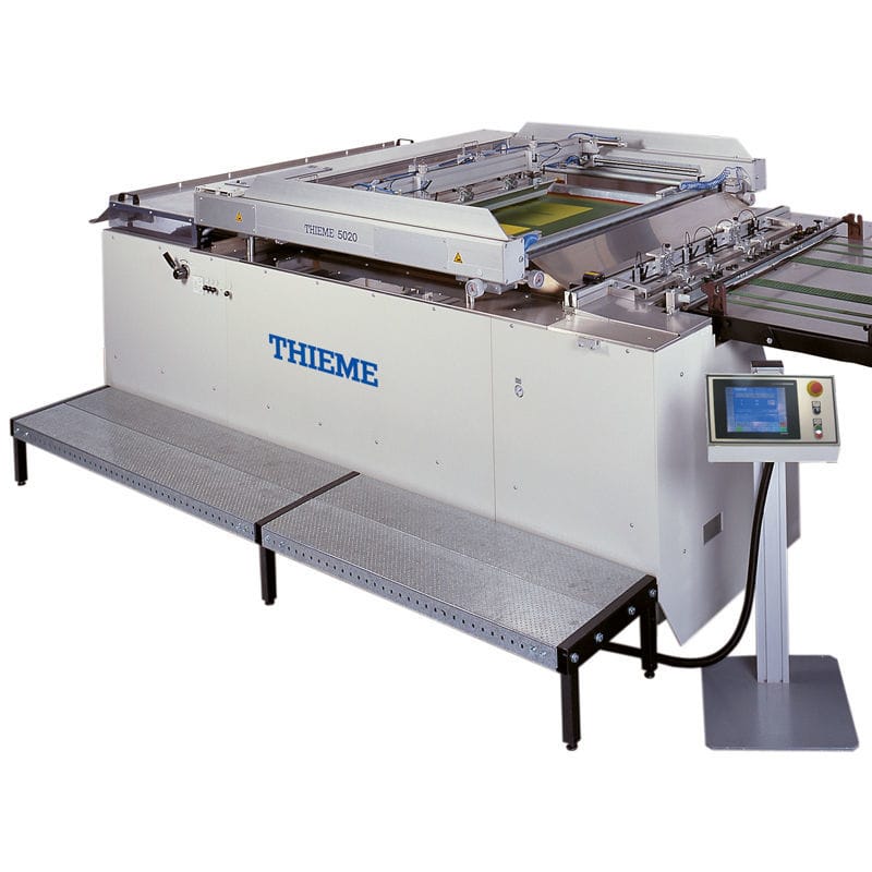 Fully-automatic screen printing machine - 5000 series - THIEME - color ...
